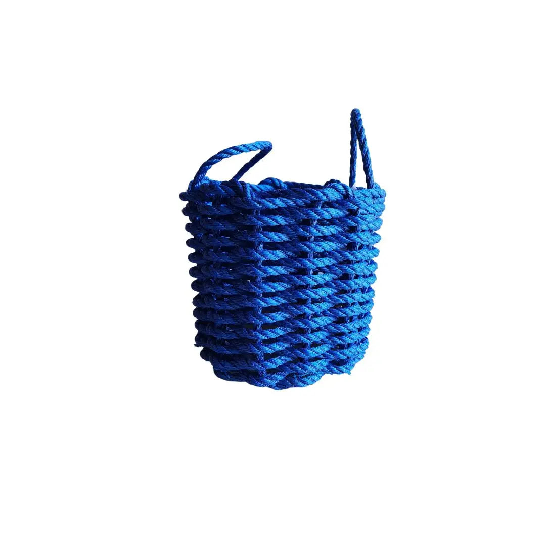 Solid, Single Color Maine Lobster Rope Basket, Handmade – Little Salty Rope