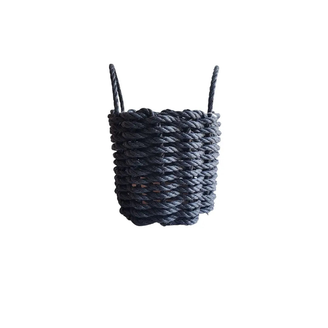 Solid, Single Color Maine Lobster Rope Basket, Handmade – Little Salty Rope