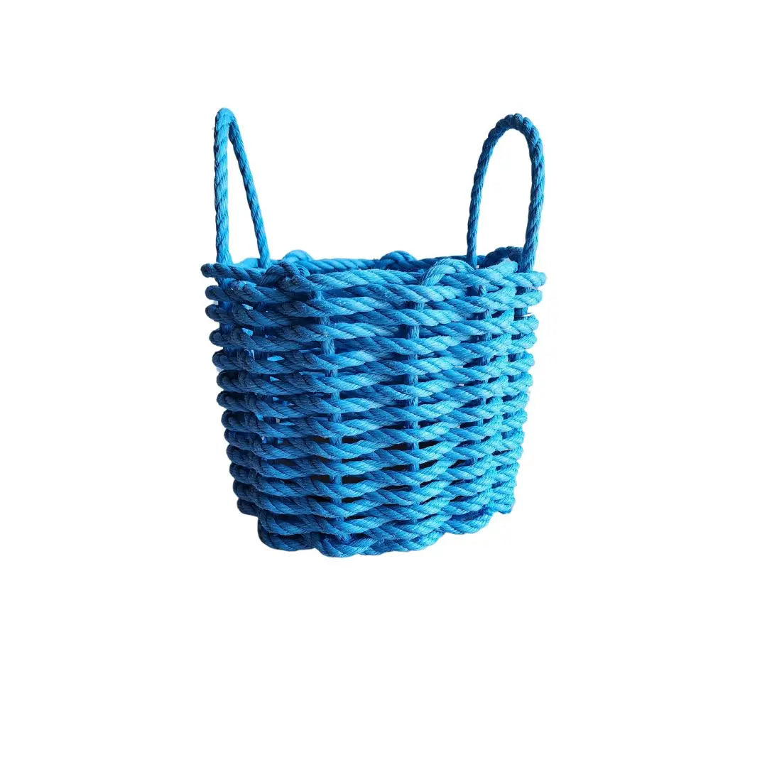 Solid, Single Color Maine Lobster Rope Basket, Handmade – Little Salty Rope
