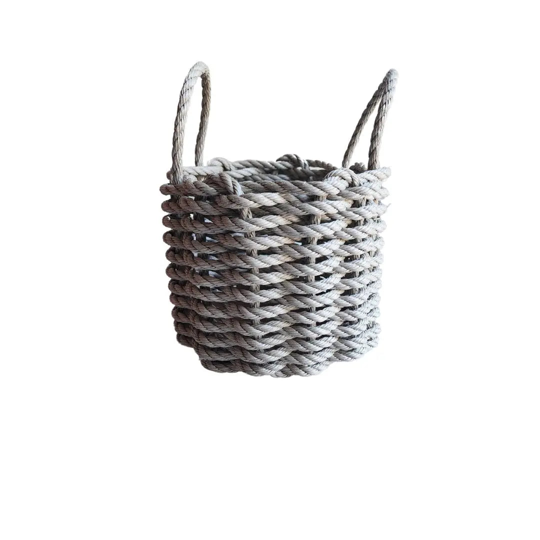 Solid, Single Color Maine Lobster Rope Basket, Handmade – Little Salty Rope